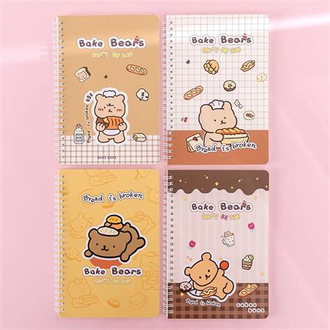 1 Pc Cute Cartoon Style Coil Book A5 Buku Nota Cute Murah Buku Diary
