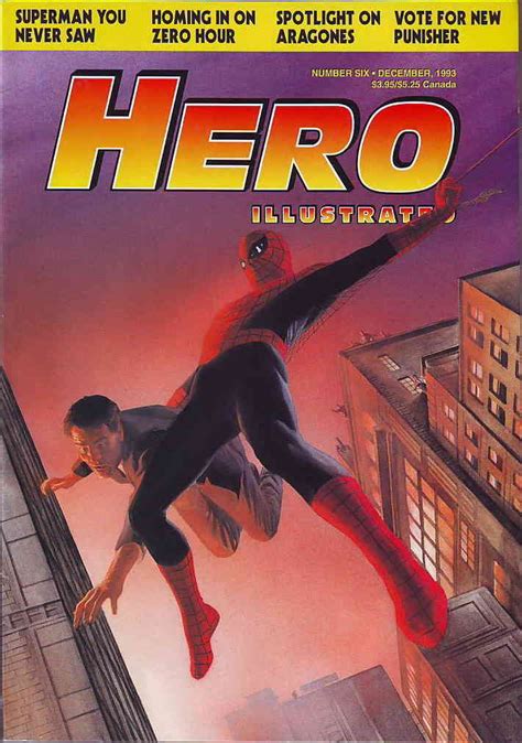 Hero Illustrated Issue Vf Nm Warrior Alex Ross Amazing Fantasy Tribute Comic Books