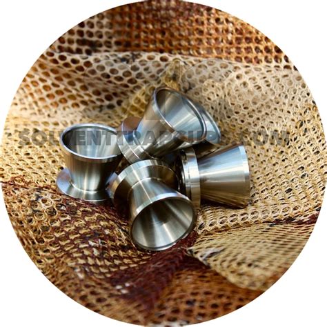 C Size Solvent Trap Cups 304 Stainless Steel Stc Texas Solvent Traps