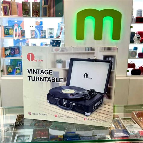Tocadiscos VintageTurntable By One
