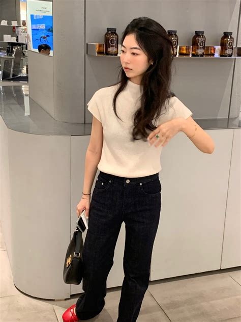 텐바이에잇 페리 레직 논페이드 일자핏 생지 데님팬츠