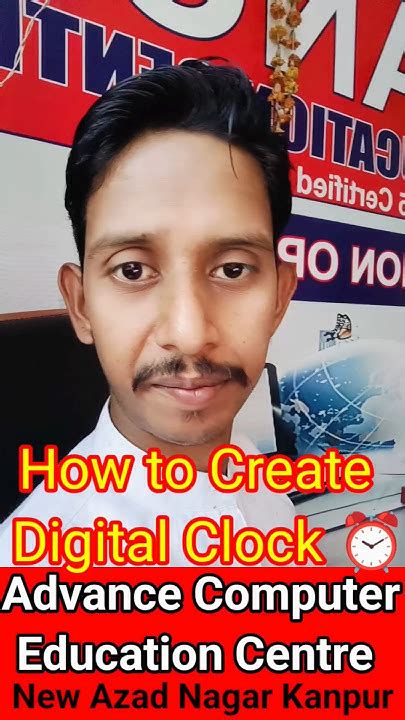 How To Create Digital Clock⏰excel Exceltips Viral Shotsshortsvideoexceltricks
