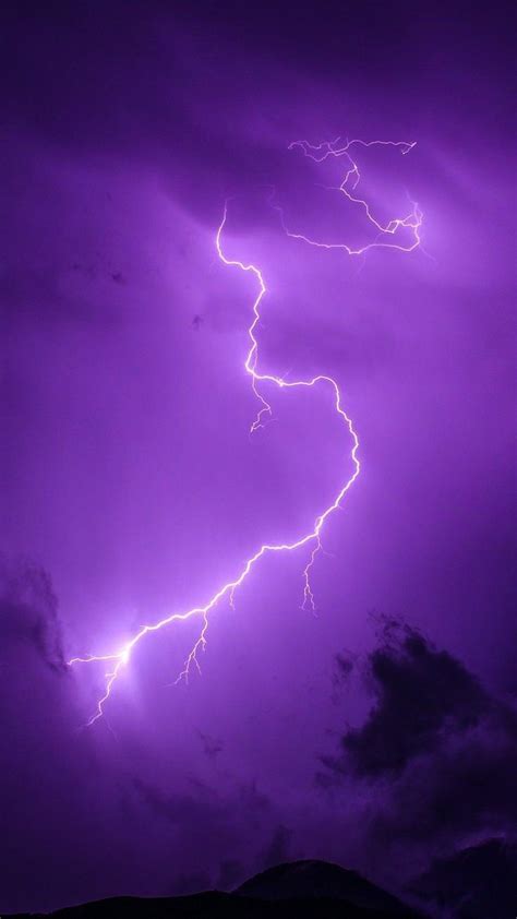 Фиолетовая молния фон Violet Aesthetic, Dark Purple Aesthetic, Lavender ...