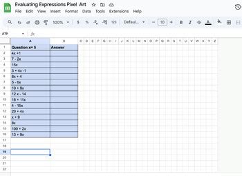 Evaluating Expressions By Math Needs By Natalie TPT
