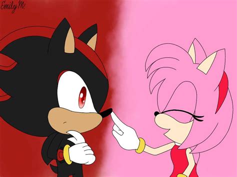 Vrchat Picture Redraw Amy Booping Shadow By Emilythesonictuber On Deviantart