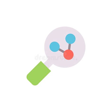 Magnifier Molecule Icon Simple Line Outline Vector Elements Of Stinks Icons For Ui And Ux