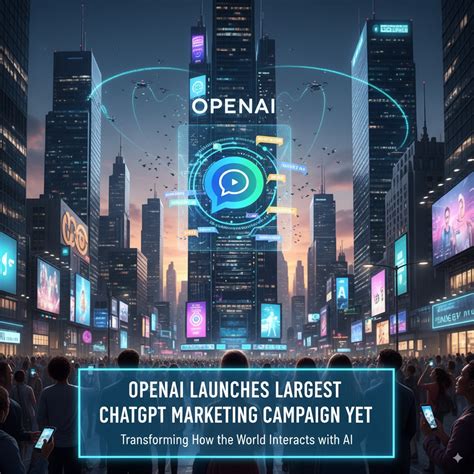 Openai Launches Largest Chatgpt Marketing Campaign Yet Open Ai Master