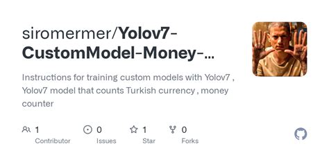 Github Siromermer Yolov7 Custommodel Money Counter Turkishcurrency