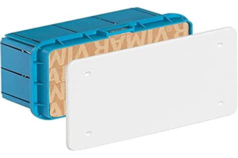 Vimar V70004 Recessed Junction Box Gw 650c With White Lid And Fixing