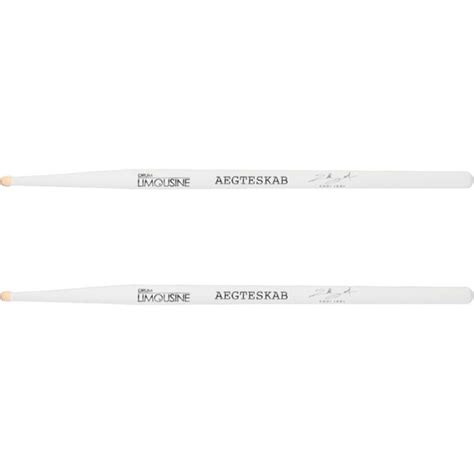Drum Limousine Eddi Jarl Signatur Aegteskab Trommestikker Par Online Og Butik Billigst Køb Nu