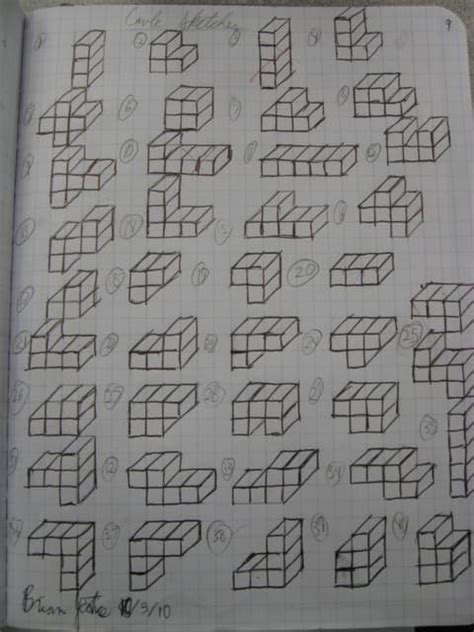 Cube Sketches Pdf