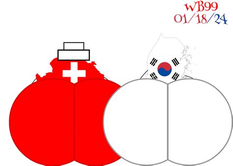 Switzerland And South Korea Booty By Wessieboi99 On Deviantart