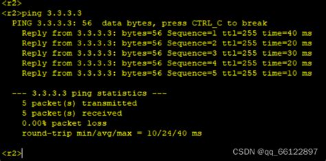 配置ospf、mpls和bgp实现网络互通与路由重发布 Csdn博客