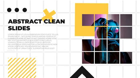 Abstract Clean Slides Video Templates Artlist