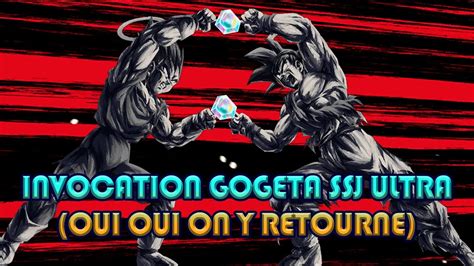 DES VRAIS ANIMATIONS SUR UN PORTAIL ULTRA Invocation Gogeta