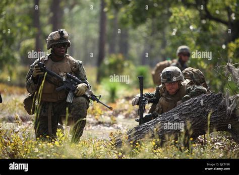Us Marines With Charlie Company 1st Battalion 8th Marine Regiment