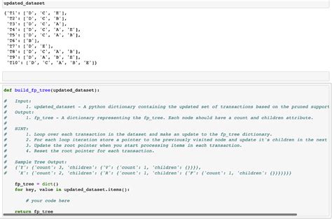 Solved This Is A Final Part Of FP Growth Algorithm Chegg