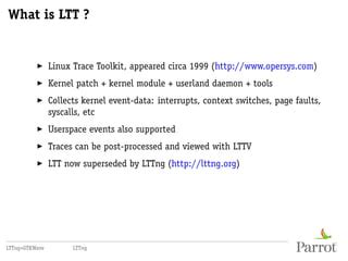 Kernel Recipes 2013 Viewing Real Time Ltt Trace Using Gtkwave PPT