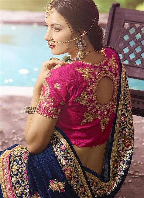 Buy Online Art Silk Resham Blue Traditional Designer Saree 89276