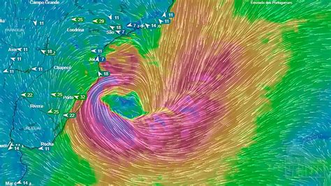 Ciclone Extratropical Se Forma No Final De Semana