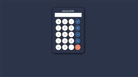 How To Create A Calculator Using Html Css Javascript