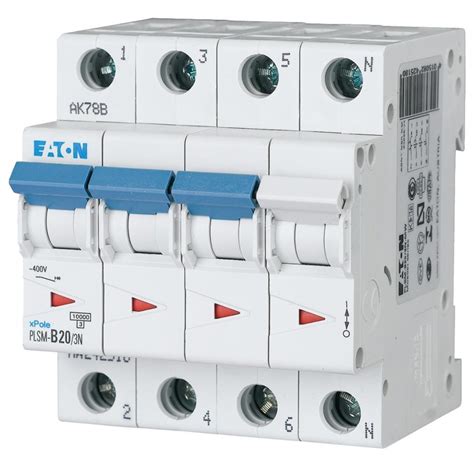 Eaton Plsm C20 3n Mw Miniature Circuit Breaker Mcb Auf Lager