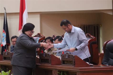 DPRD Sulut Gelar Paripurna Ranperda Pertanggungjawaban APBD 2022 Dan