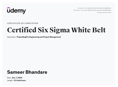 Sameer Bhandare On Linkedin Six Sigma