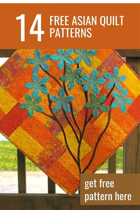 Top 14 Free Asian Quilt Patterns 4 Bonus Patterns For Sale Artofit