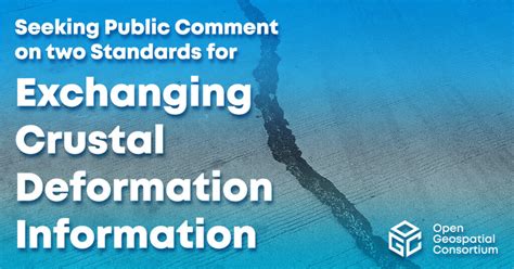 OGC Requests Public Comment On A Standardized Deformation Model And A Geodetic Data Grid