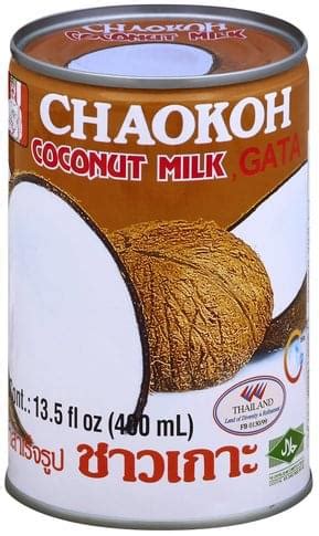 Chaokoh Coconut Milk Oz Nutrition Information Innit