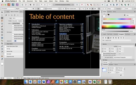 TOC Styles Logic Affinity On Desktop Questions MacOS And Windows Affinity Forum