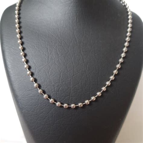 خرید و قیمت زنجیر توپی استیل زنجیر مدل سربازی زنجیر اسپرت زنجیر پسرانه ترب