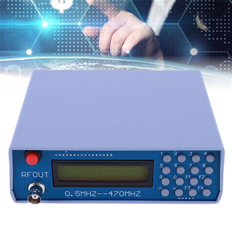 L 05mhz 470mhz Rf Signal Generator Meter Tester For Fm Radio Walkie