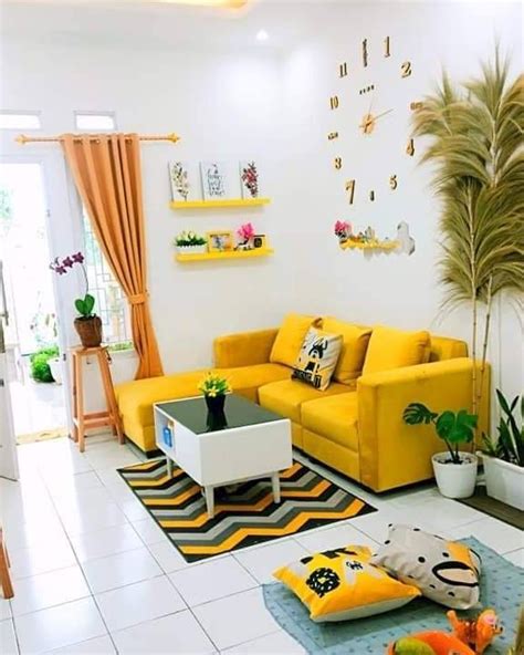 Dekorasi Ruang Tamu Dengan Tanaman Desain Rumah Baru Modern Minimalis