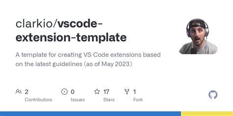 Github Clarkiovscode Extension Template A Template For Creating Vs