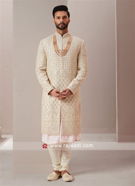 Wedding Wear Groom Embroidered Sherwani