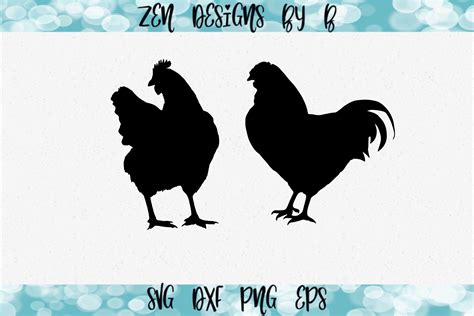 Chickens Graphic Graphic By Zendesignsbyb · Creative Fabrica