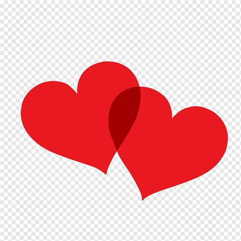 Two Hearts Png Pngwing