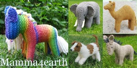 Mamma 4 Earth — Alpaca Toy Knitting Pattern Pdf