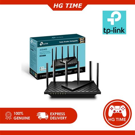 Tp Link Archer Dual Band Gigabit Wifi Router Ax Ax Shopee Malaysia