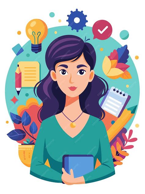 A Poster For A Book Called The Character Of The Book Premium Ai