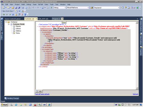 Biztalk Village Exposing Orchestration As Wcf Service Biztalk Example