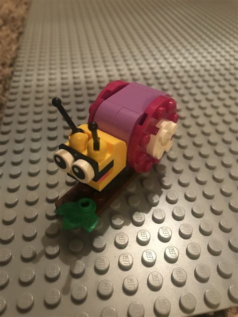 Lego Snail Home Of The Legomaster