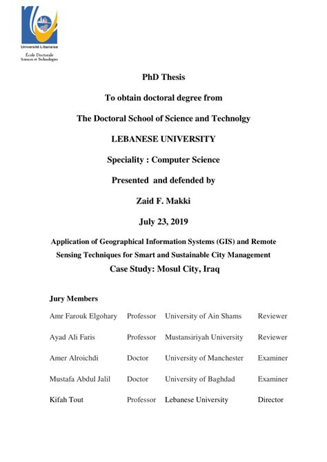 Pdf Application Of Geographical Information Systems Gis And Remote Sensing Techniques For