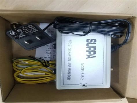 Surpa Esd Wrist Band Monitor 518 2 At Rs 480 Piece Esd Products In Gurgaon Id 23973488055