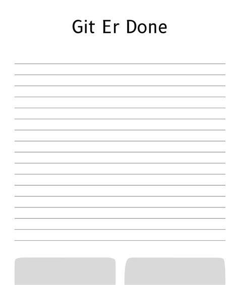 Git Er Done List Template Fill In The Blank Digital Printable Etsy List Template Etsy