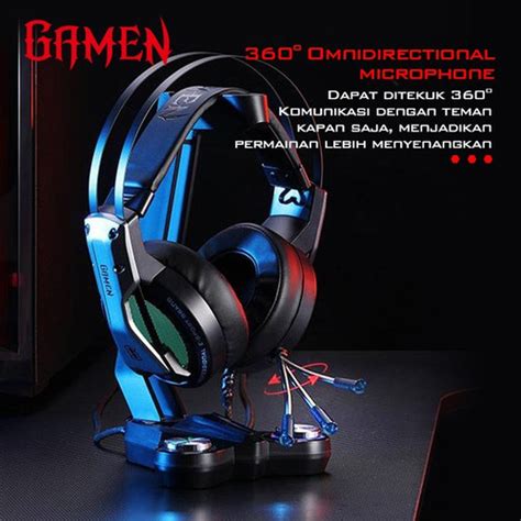 Jual Headset Gaming Gamen Gh1500 35mm Audio Jack Input Rgb Led Light
