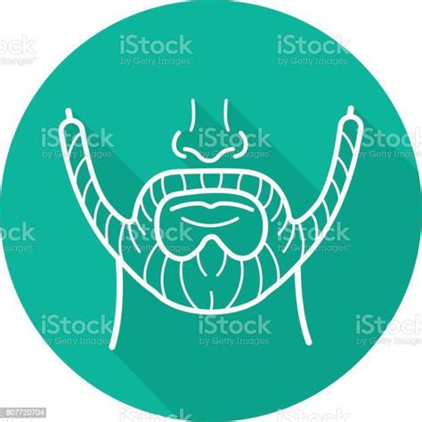 비어드 아이콘크기 그림자에 대한 스톡 벡터 아트 및 기타 이미지 그림자 긴 남자 Istock