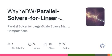 Github Waynedwparallel Solvers For Linear System Parallel Solver